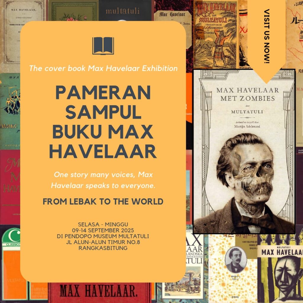 Pameran Sampul Buku Max Havelaar – Museum Multatuli
